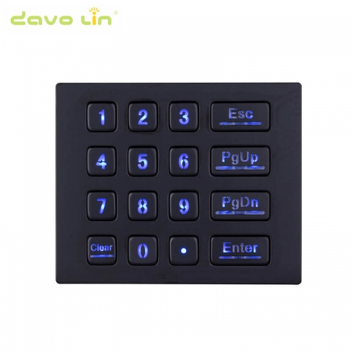 Mini USB Wired 16 keys door access control digital metal numeric ...